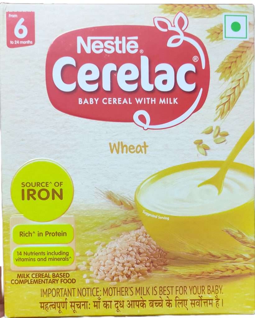 Nestle Cerelac Baby Cereal with Milk (6 to 24 Months) Wheat – Medinary ...